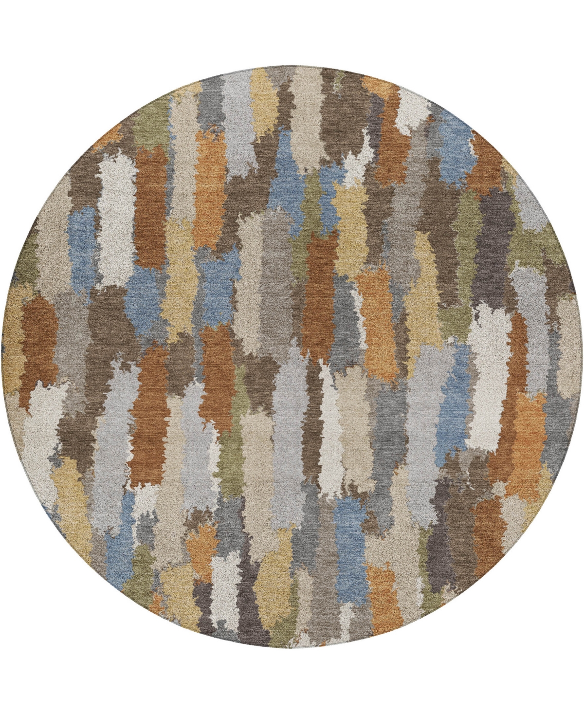 Click here for Dalyn Kenner KN6 8x8 Round Area Rug - Brown prices