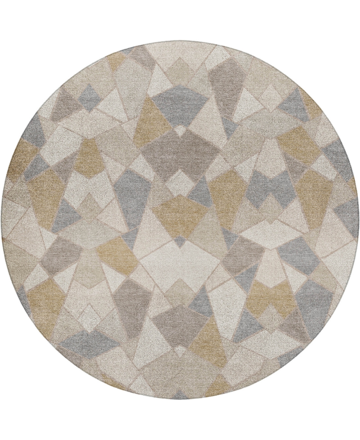 Click here for Dalyn Kenner KN8 8x8 Round Area Rug - Ivory prices