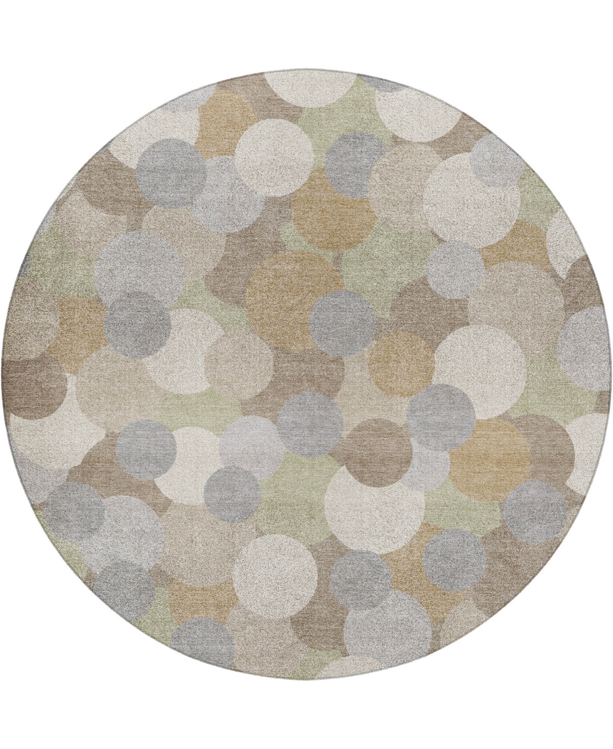 Click here for Dalyn Kenner KN9 8x8 Round Area Rug - Brown prices