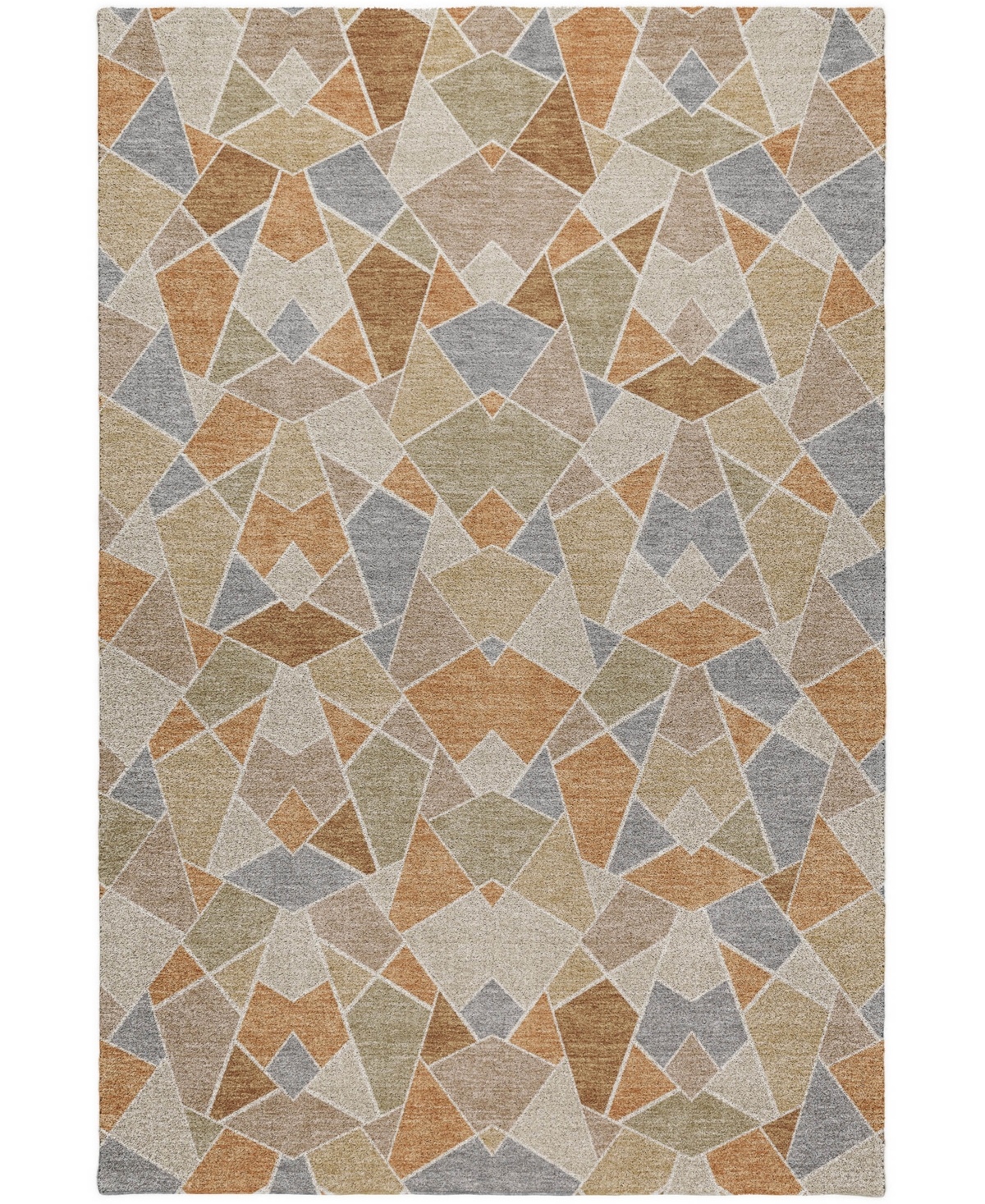 Click here for Dalyn Kenner KN8 9x12 Area Rug - Orange prices