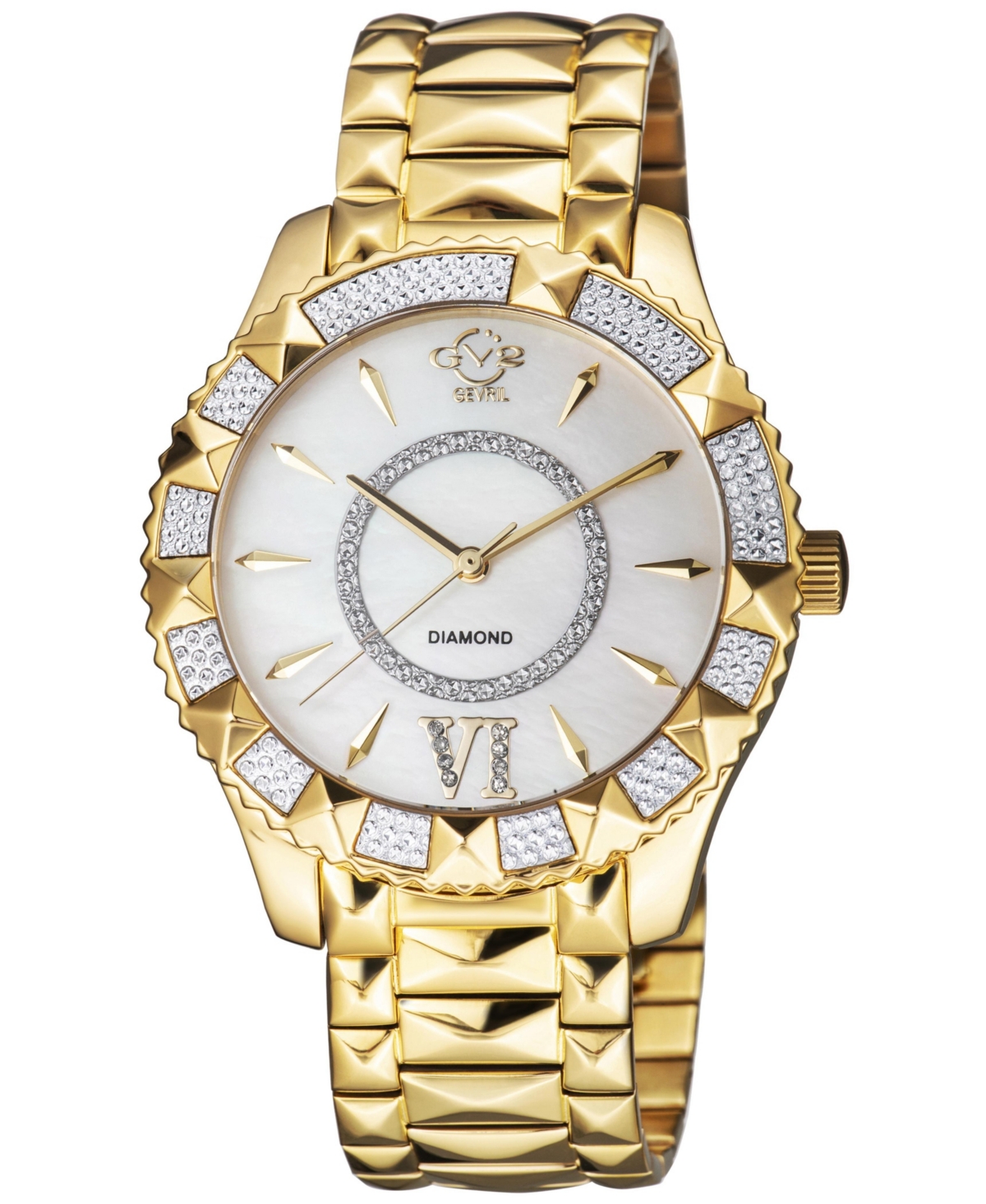 Click here for GV2 by Gevril Womens Venice Swiss Quartz Diamond I... prices