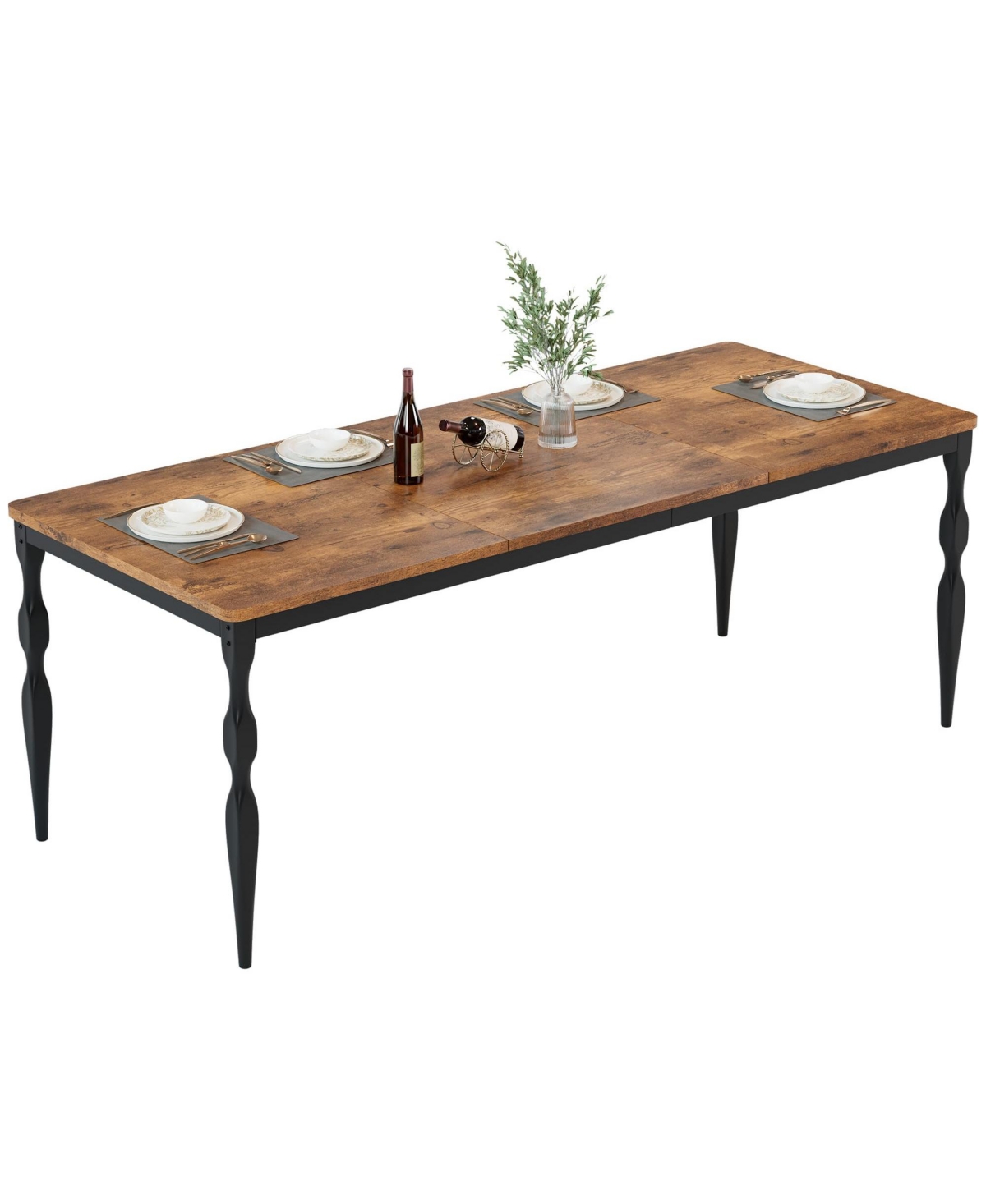 Click here for gaomon Dining Room Table 6  70.9 Mid Century Kitch... prices