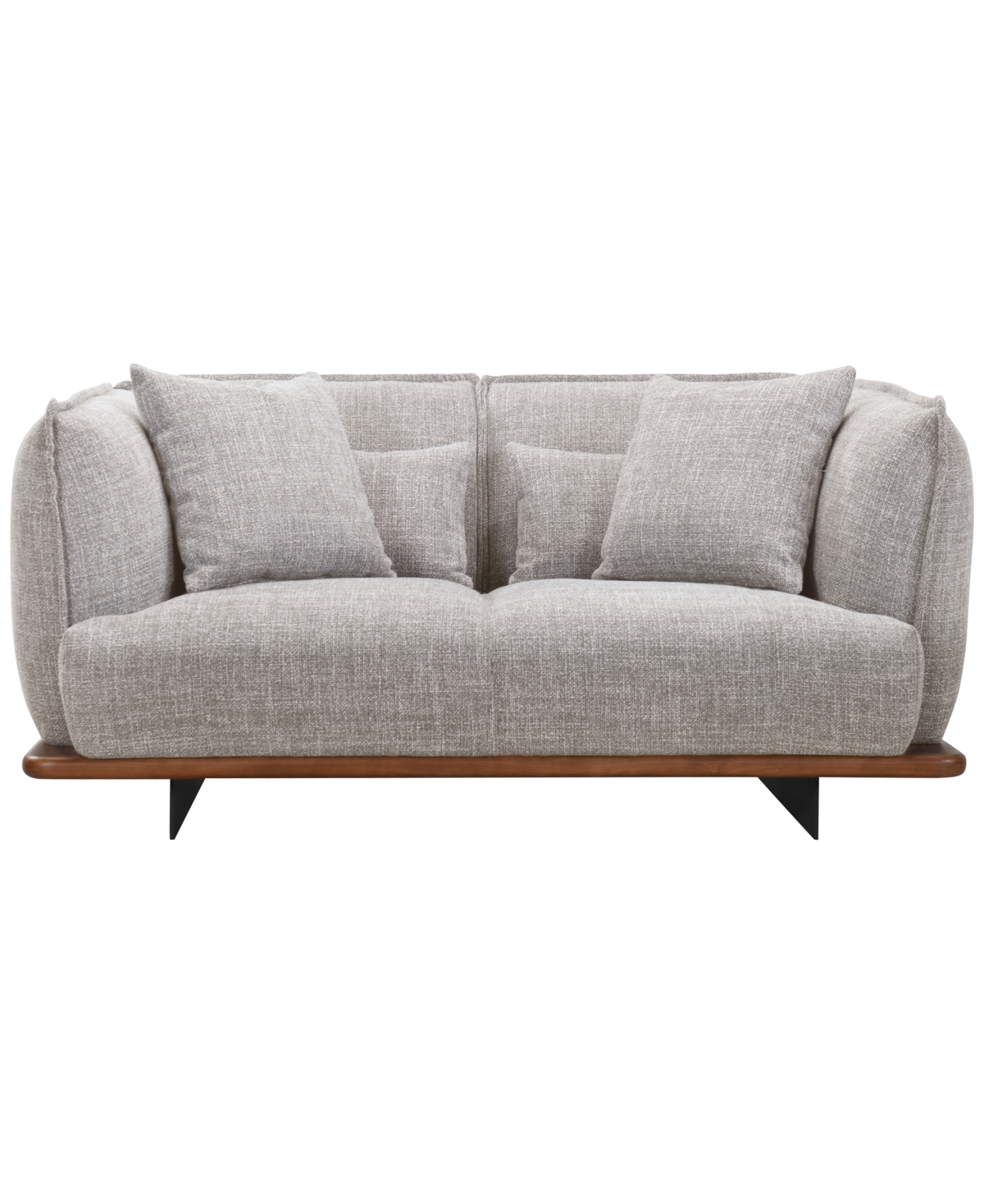 Click here for Muriel 68 Fabric Loveseat Sofa - Truffle prices