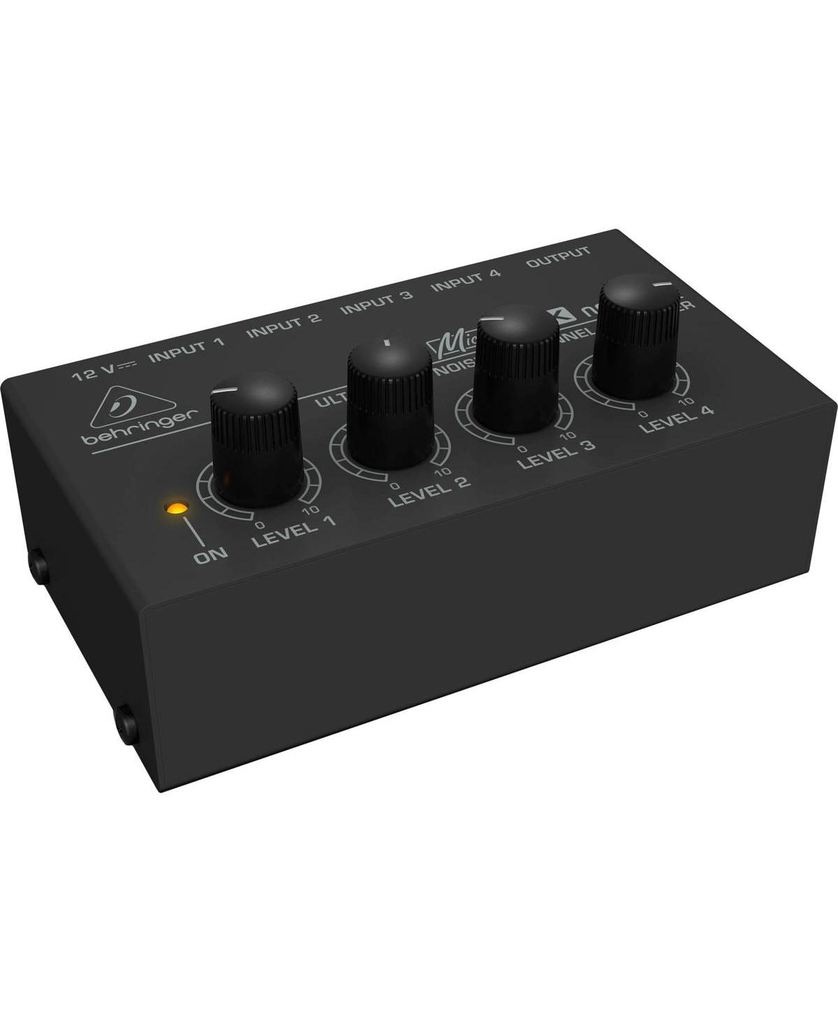 Click here for Behringer Micromix MX400 Ultra Low-Noise 4-Channel... prices