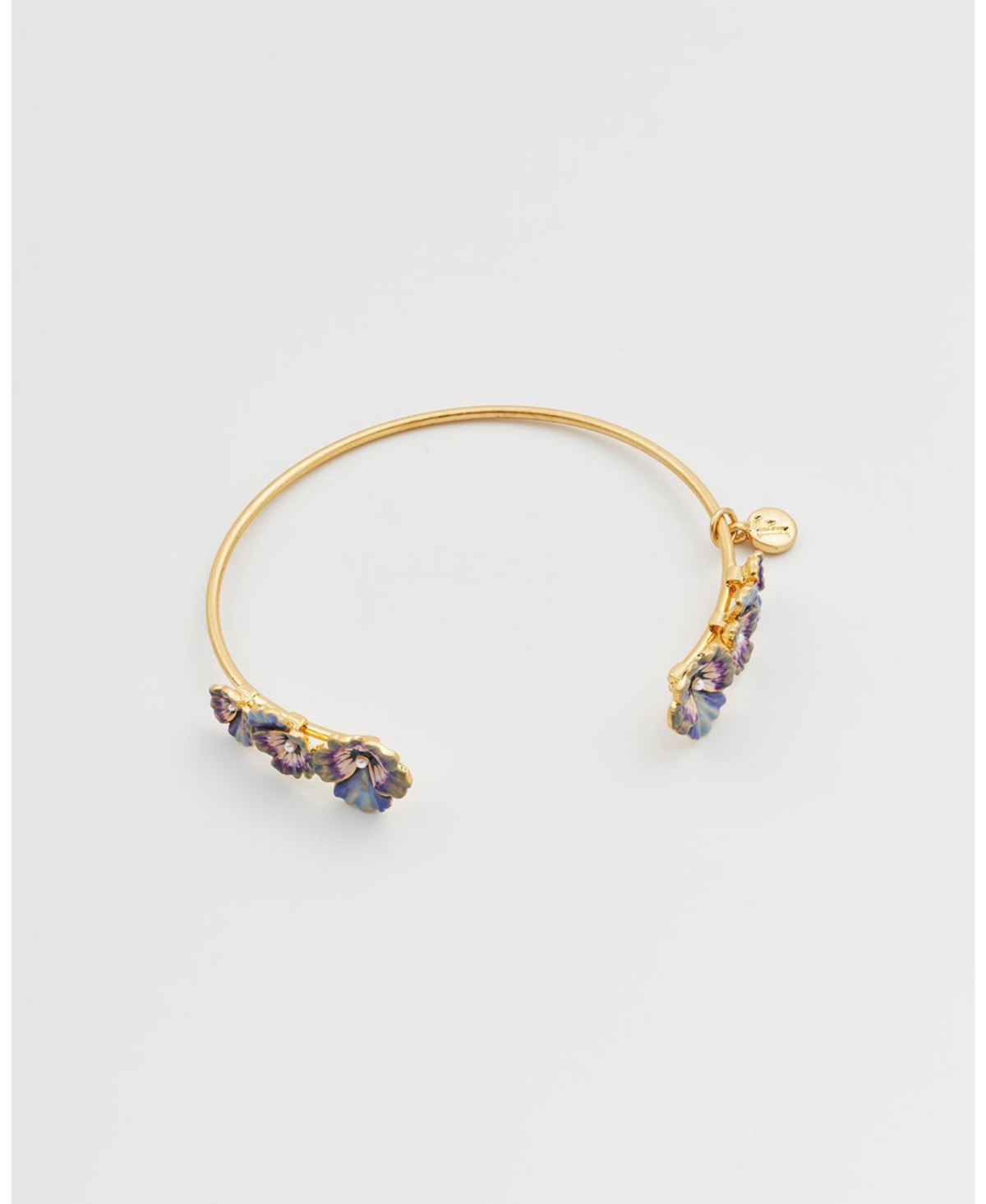 Click here for Fable England Pansy and Pearl Bangle - Gold prices