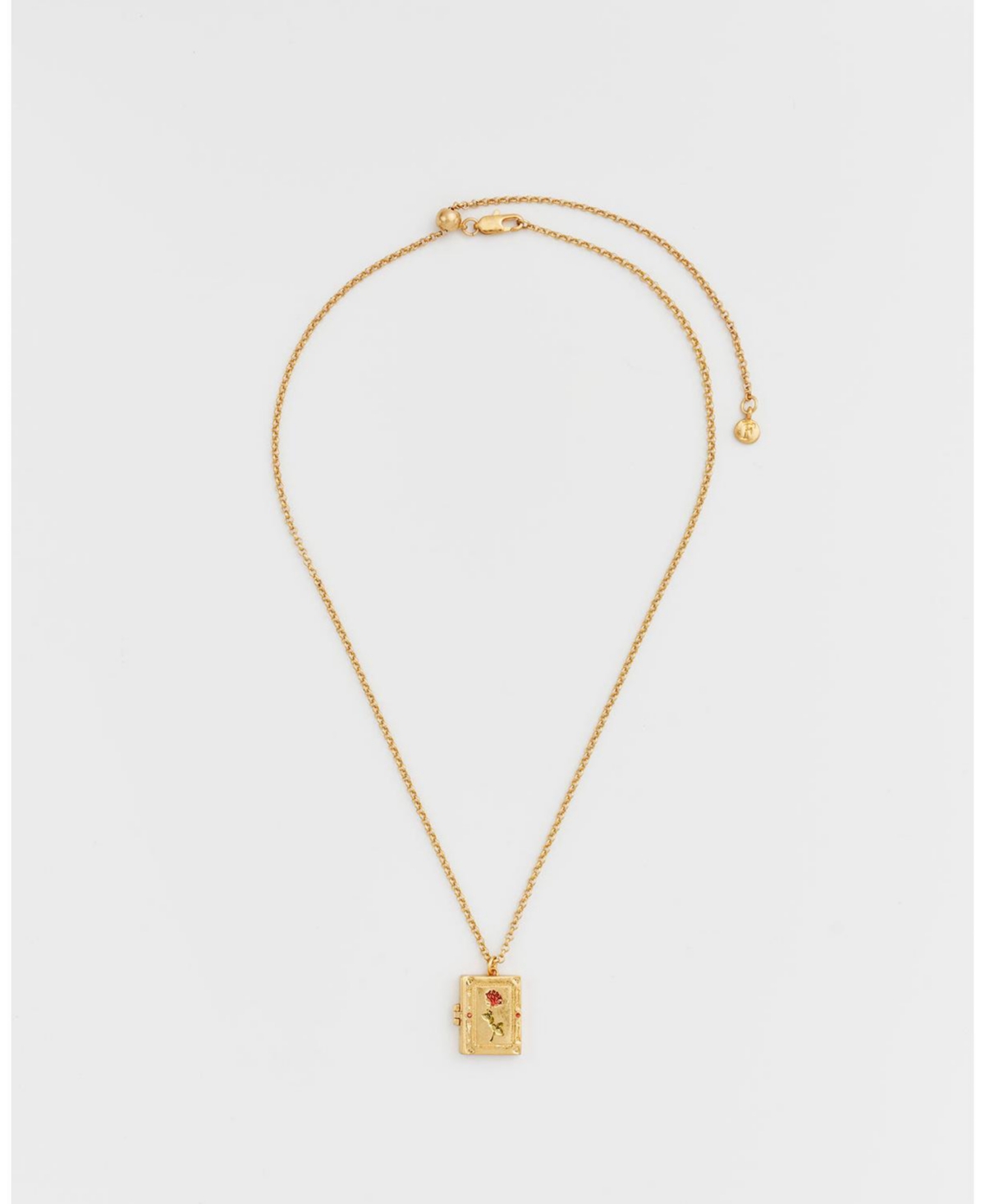 Click here for Fable England Secret Diary Locket Necklace - Gold prices
