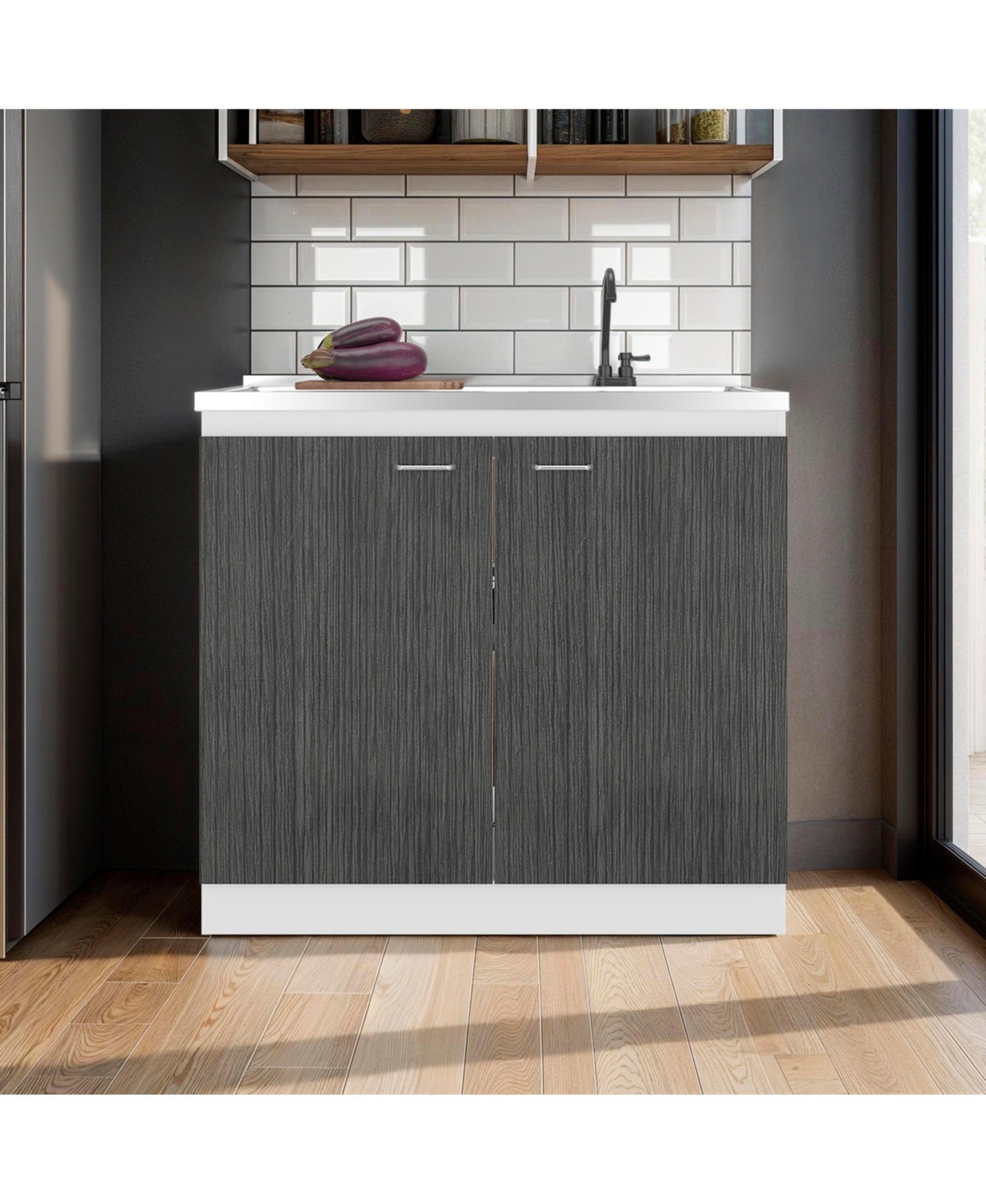 Click here for Fm Furniture Napoles Utility Sink with Built-In St... prices