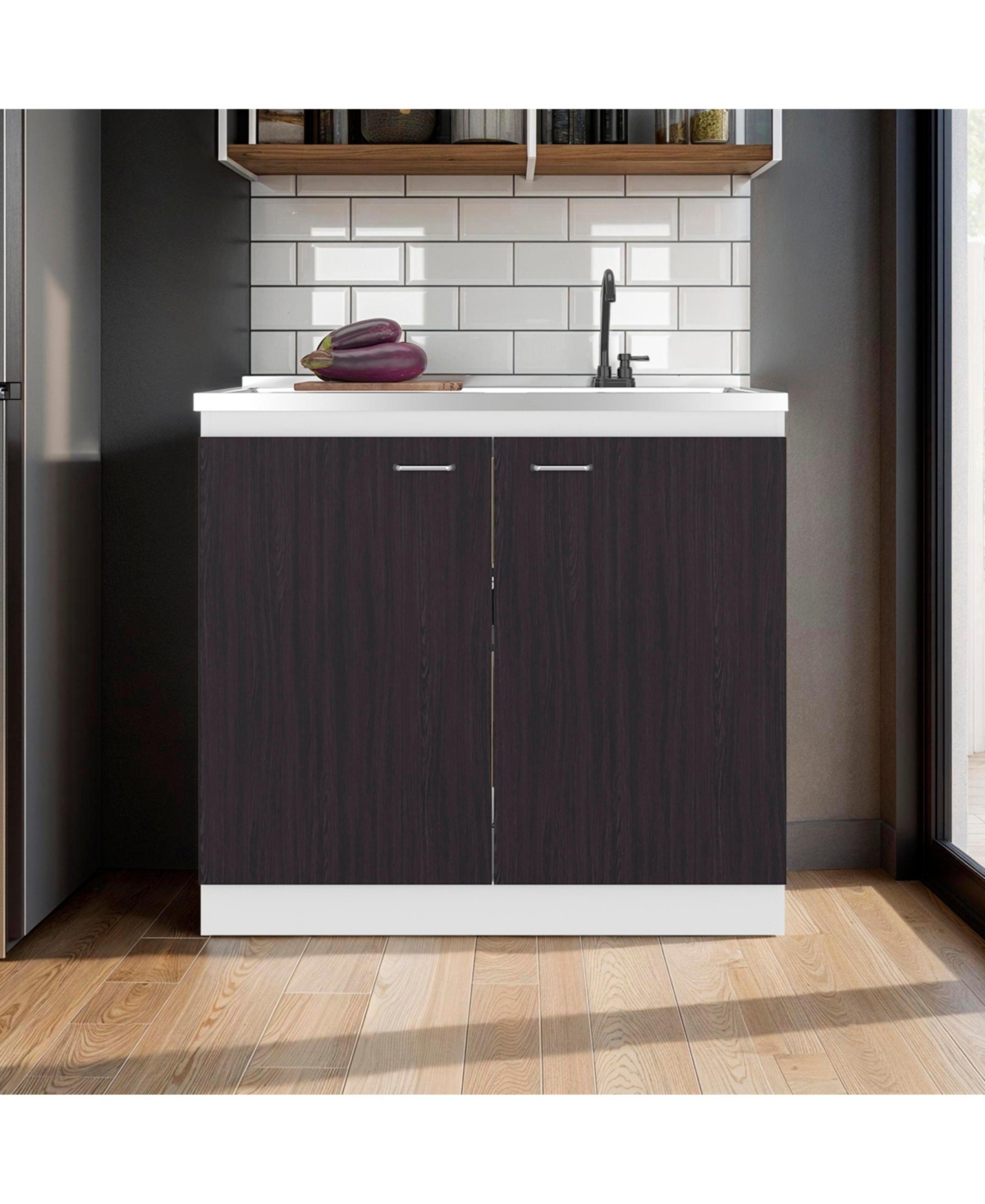 Click here for Fm Furniture Napoles Utility Sink with Built-In St... prices
