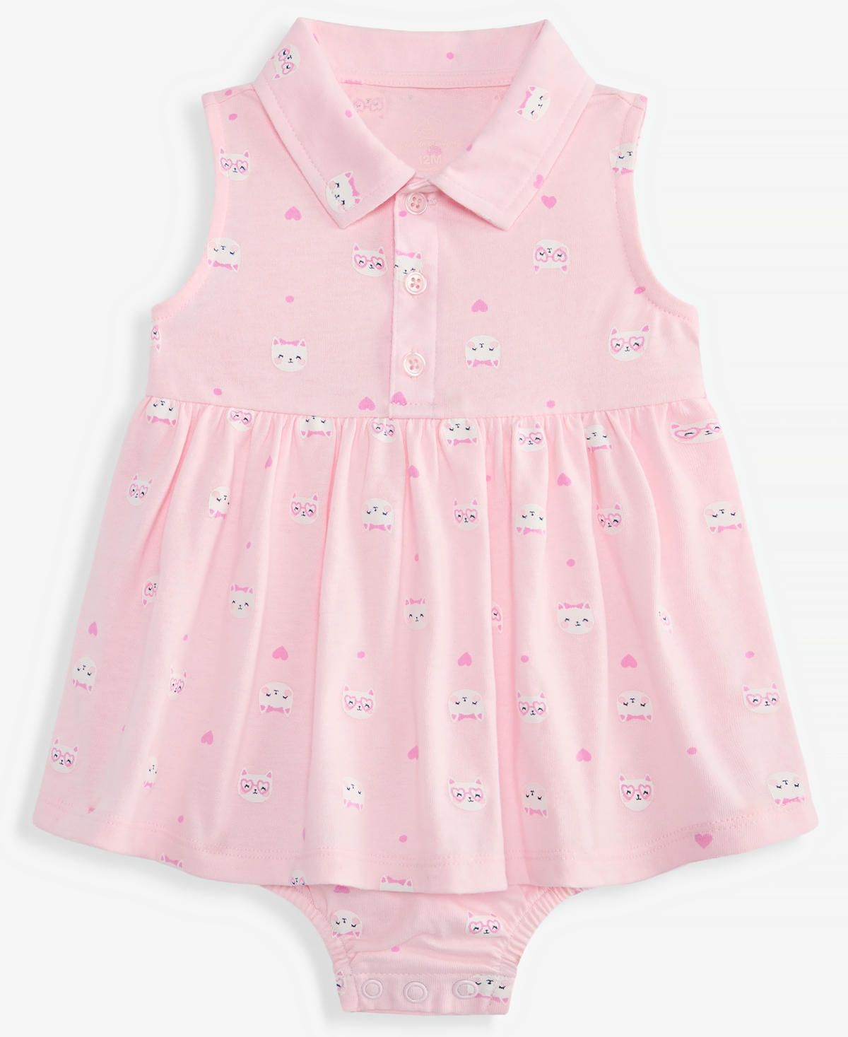 Click here for First Impressions Baby Girls 0M-24M Striped Cat Sk... prices