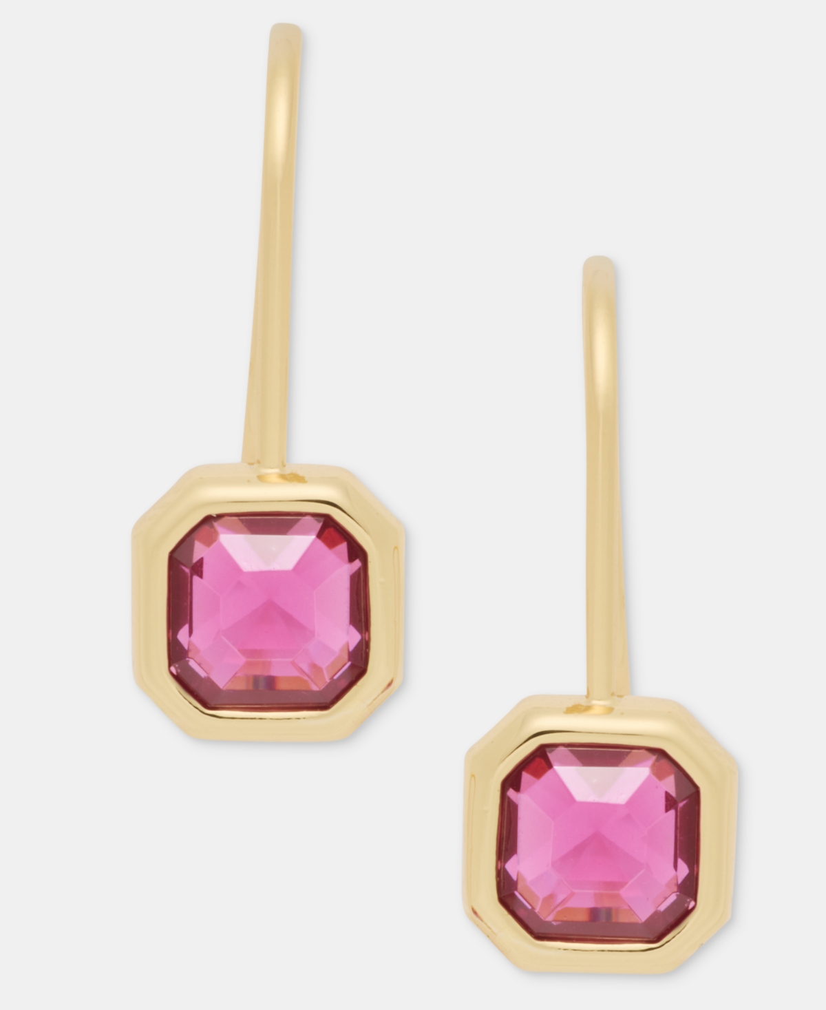 Click here for Lauren Ralph Lauren Stone Drop Earrings - Pink prices