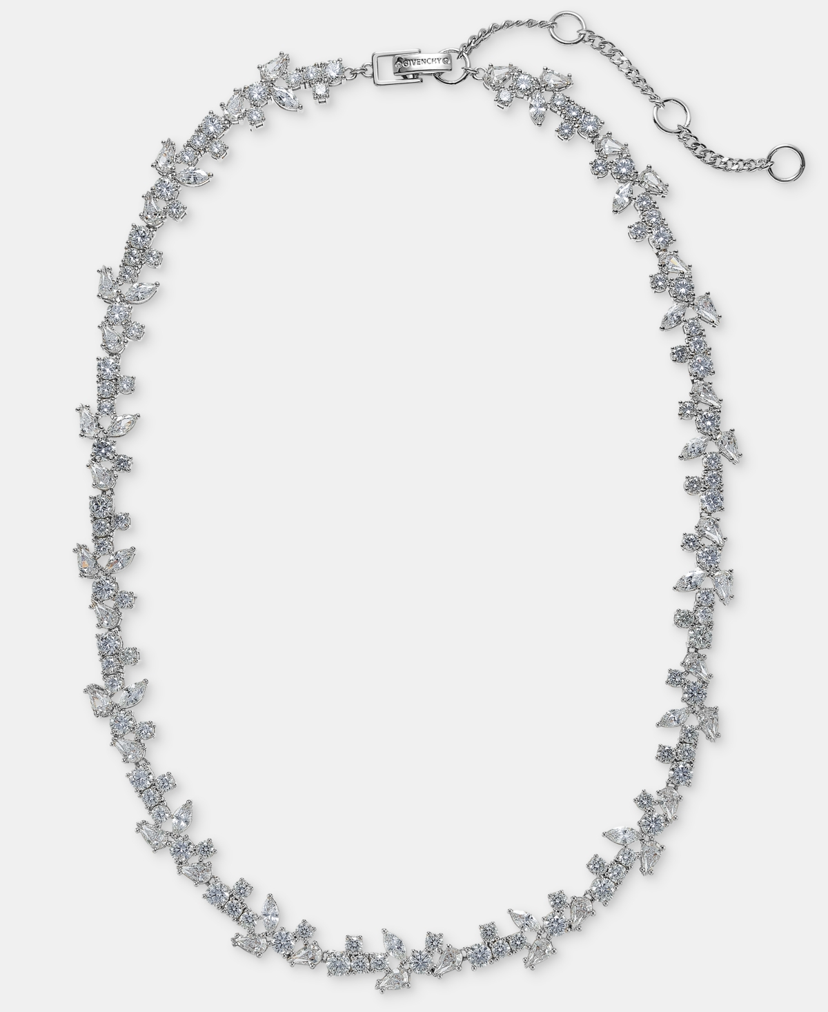 Click here for Givenchy Cubic Zirconia Collar Necklace  16 + 3 ex... prices