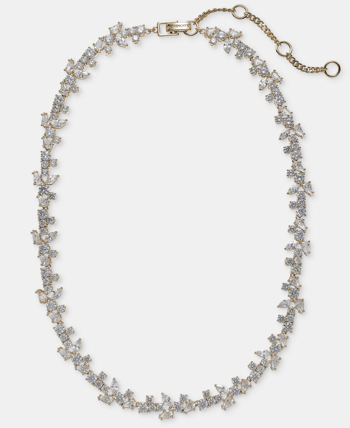 Click here for Givenchy Cubic Zirconia Collar Necklace  16 + 3 ex... prices
