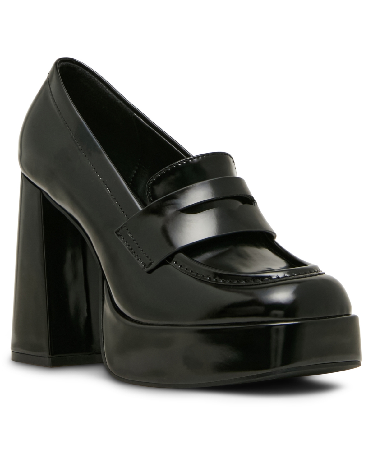 Click here for Madden Girl Womens Rudy Hi Platform Loafer Pumps -... prices