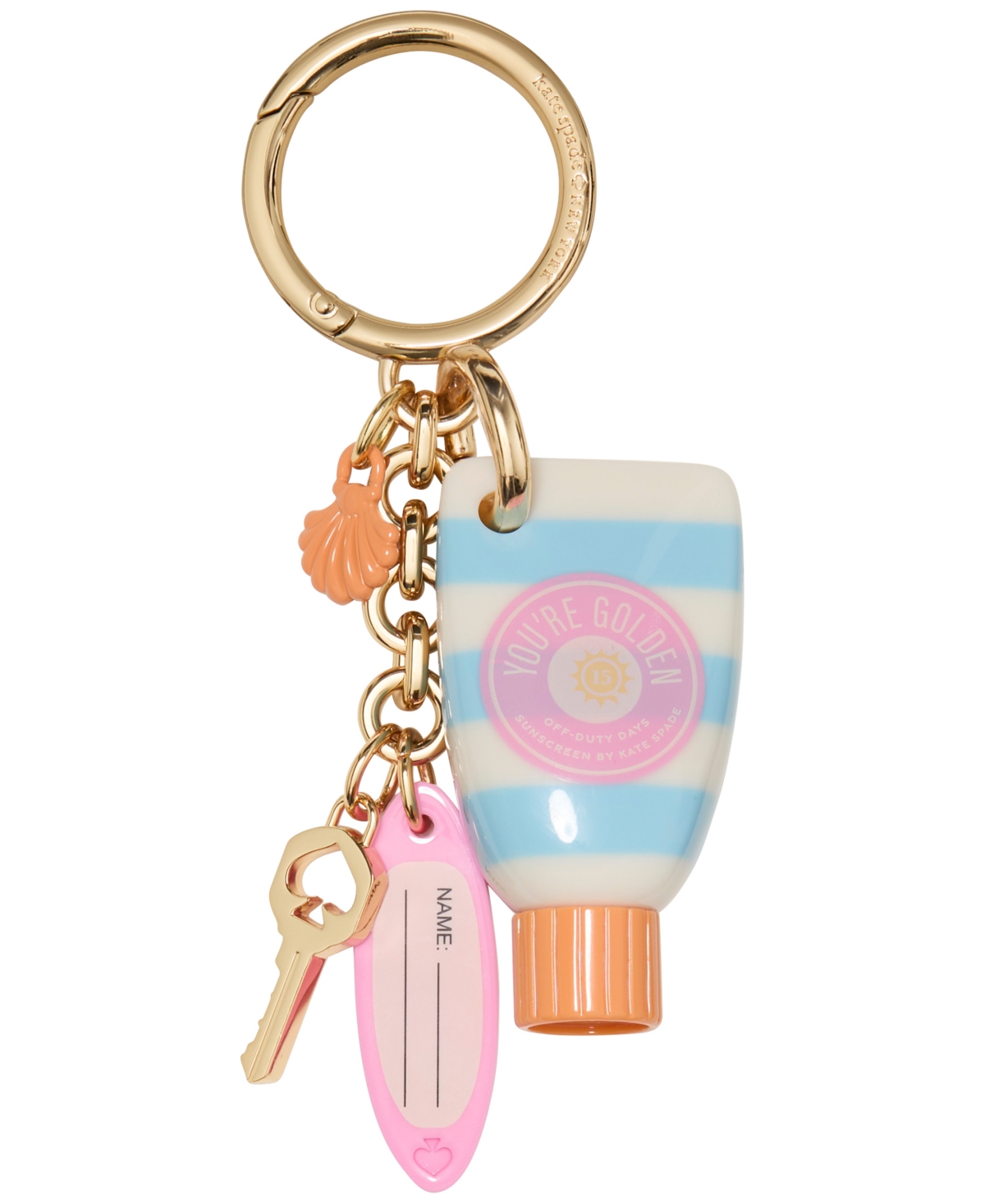 Click here for kate spade new york Sunscreen Bag Charm - Multi prices