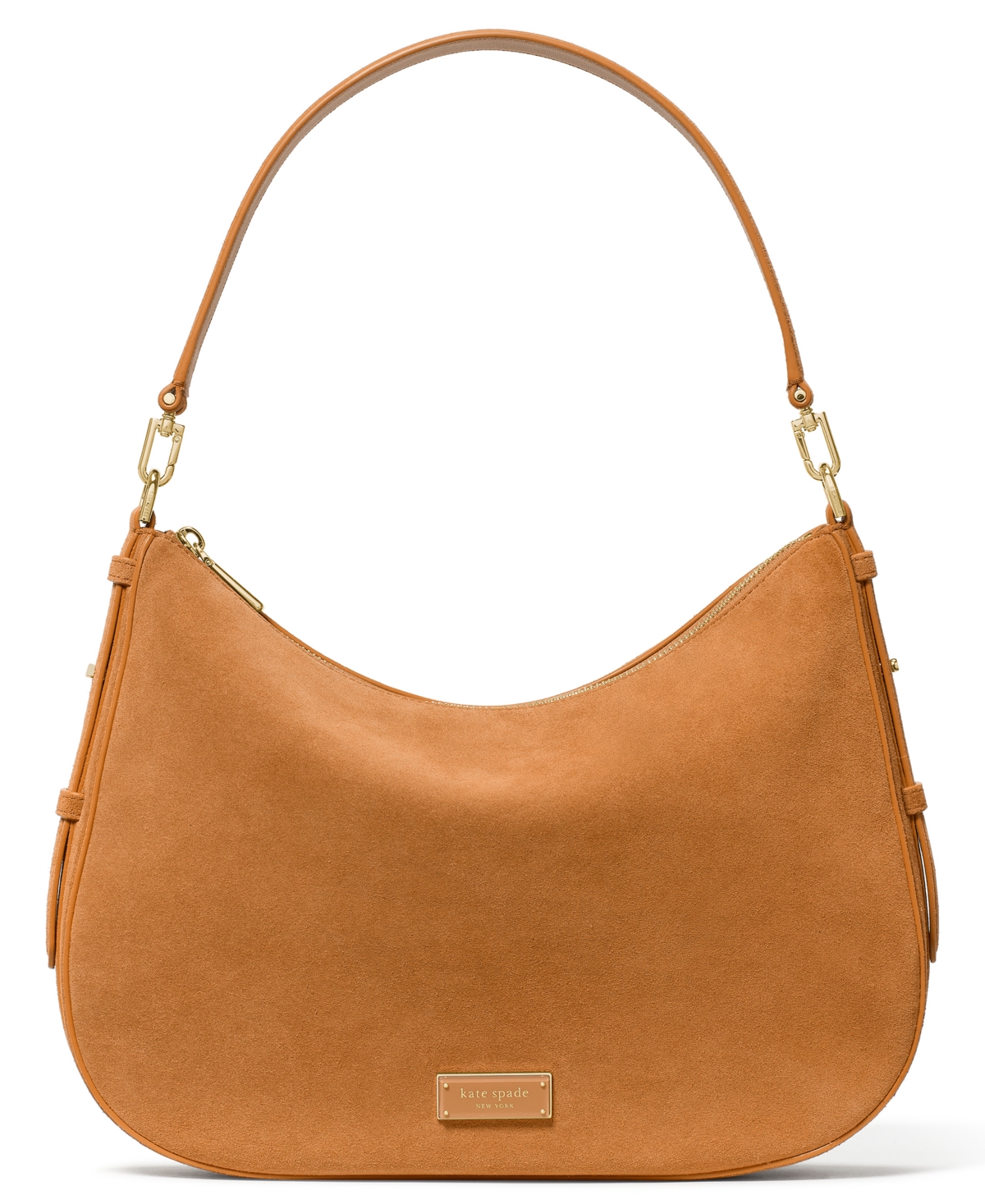Click here for kate spade new york Suede Garden Soil Shoulder Han... prices