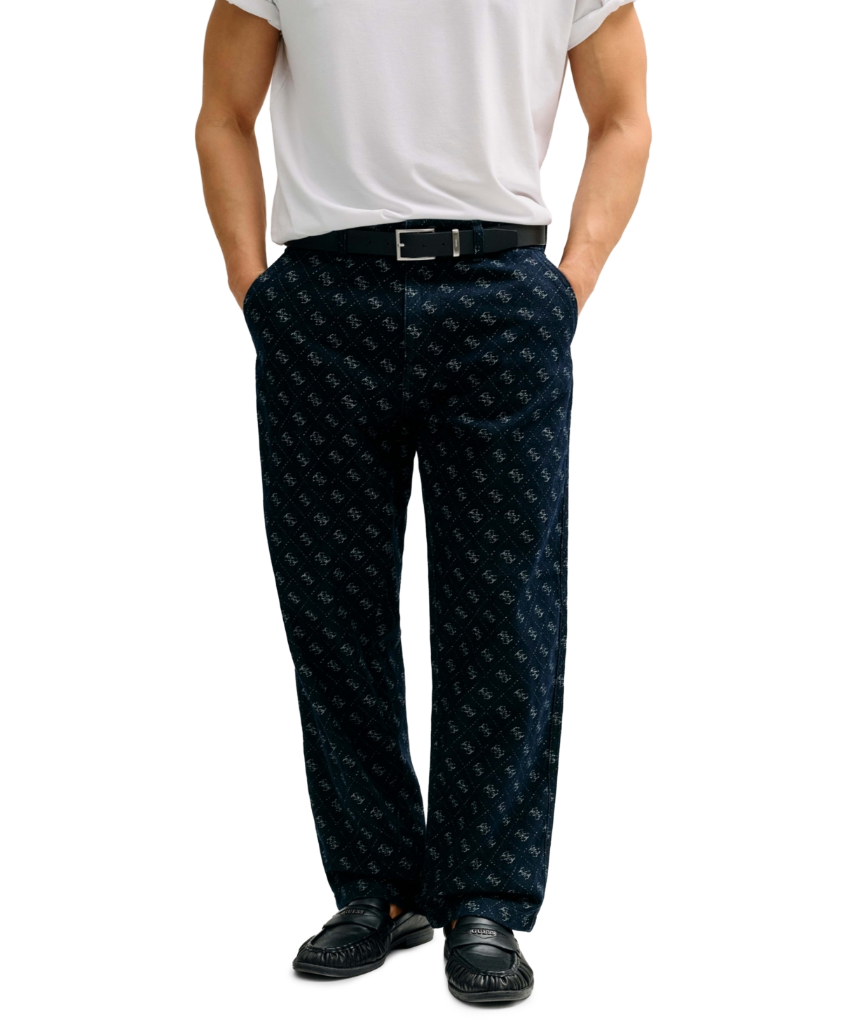 Click here for Guess Mens Damon Chino Regular-Fit Jeans - Wisley... prices