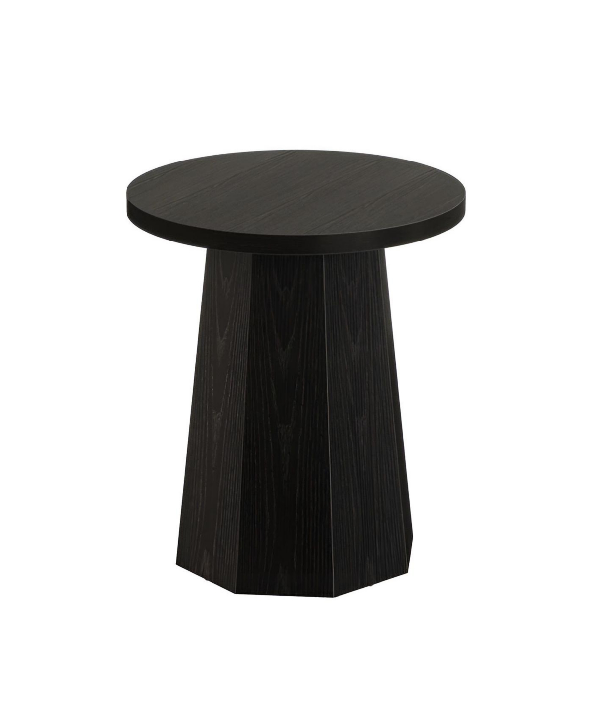 Click here for Slickblue Wooden Round End Table with Octagonal Ba... prices