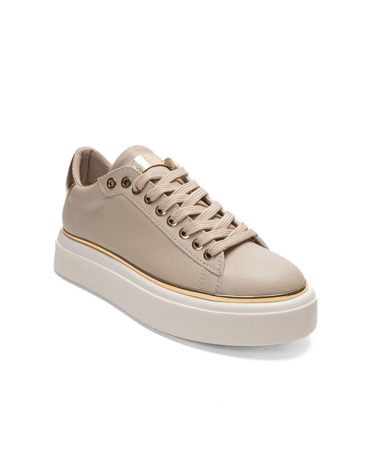 Click here for Prologue Shoes Borena Platform Sneaker - Beige prices