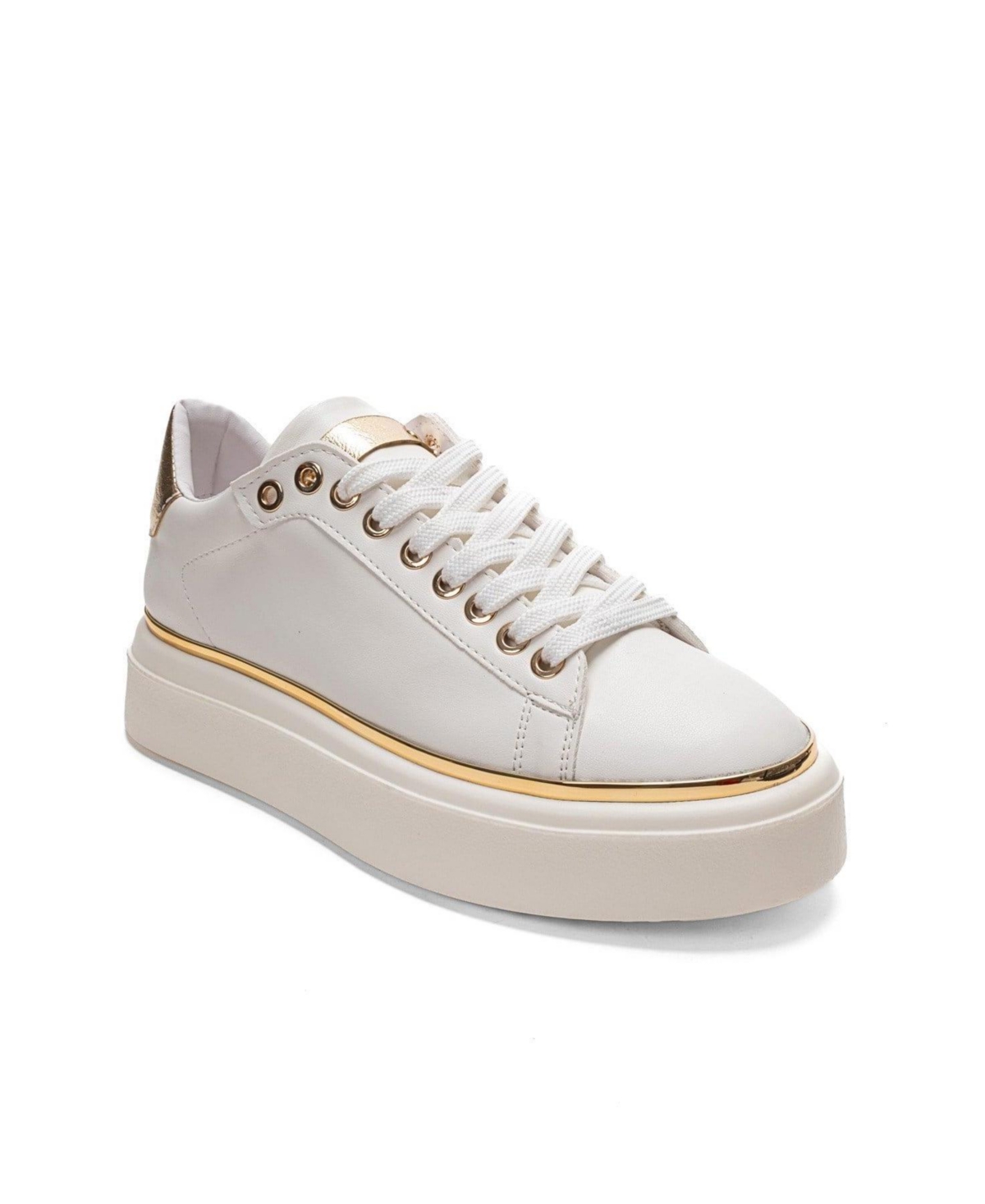 Click here for Prologue Shoes Borena Platform Sneaker - White prices