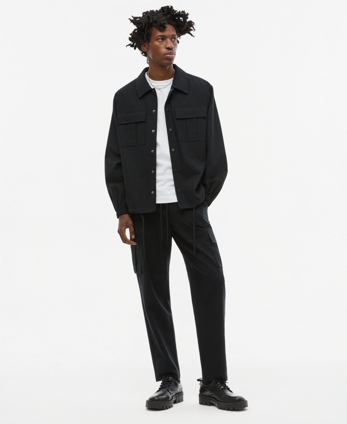 Click here for Mode of One Mens Relaxed-Fit Utility Cargo-Pocket... prices