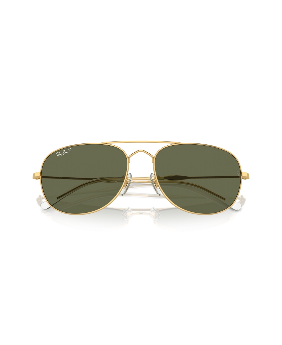 Click here for Ray-Ban Unisex Polarized Bain Bridge Pilot Sunglas... prices