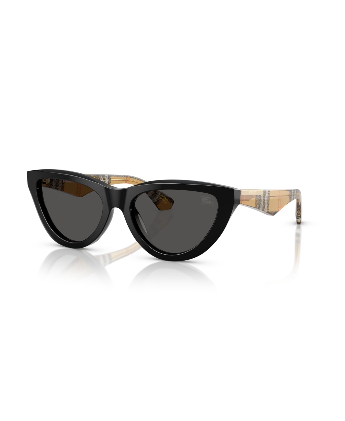 Click here for Burberry Womens Cat Eye Sunglasses  BE4436U - Blac... prices