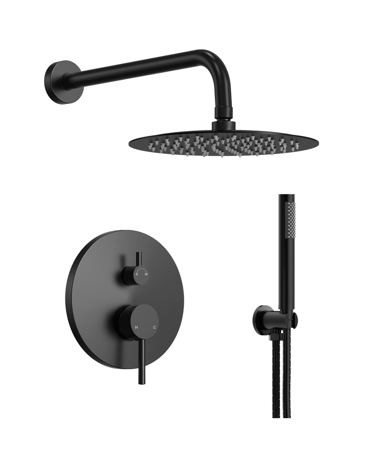 Click here for Everstrein Pressure Balance Shower System with 10... prices