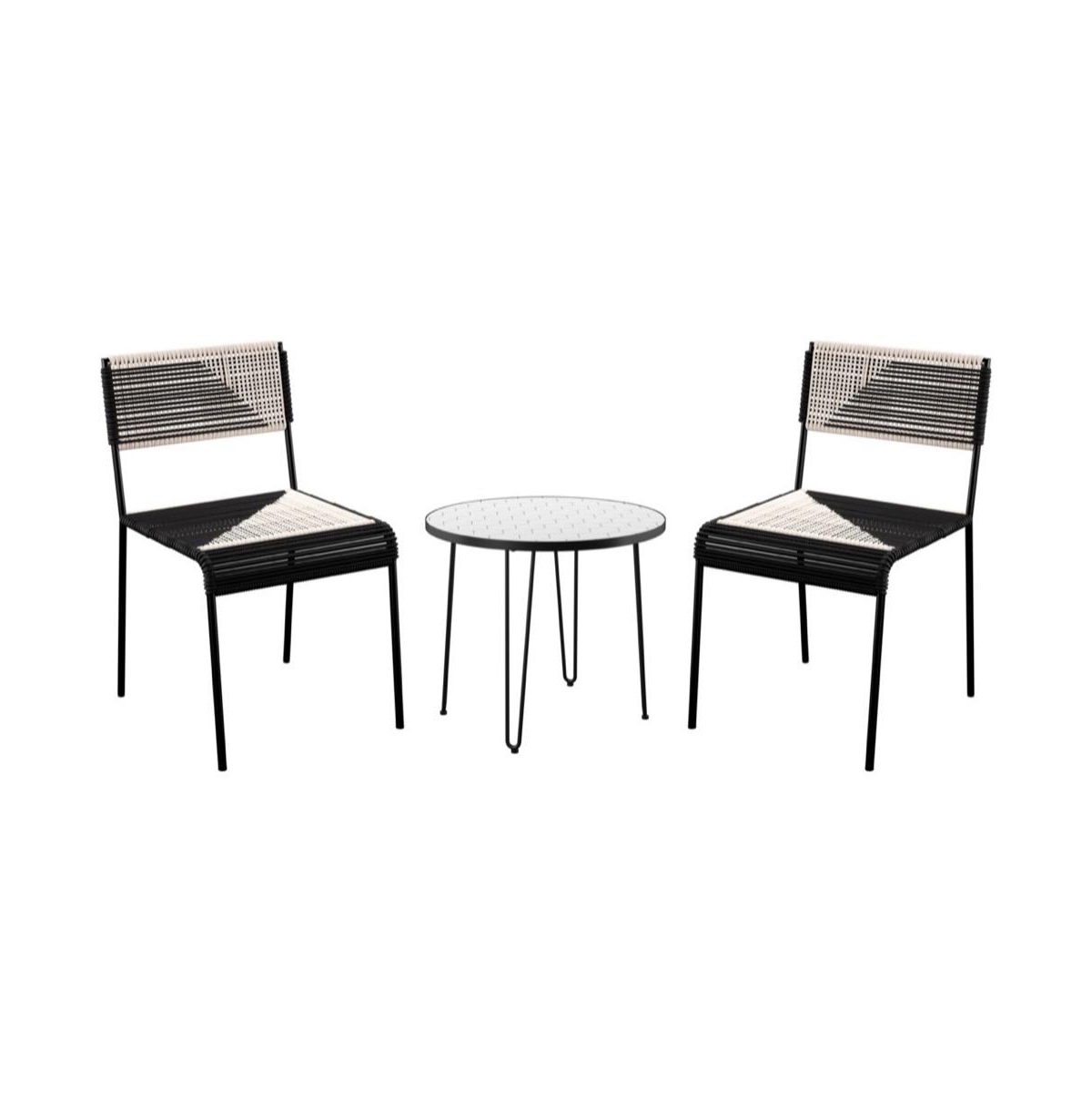 Click here for Augusta Home Watkindale 2 Chair Bistro Set - White... prices