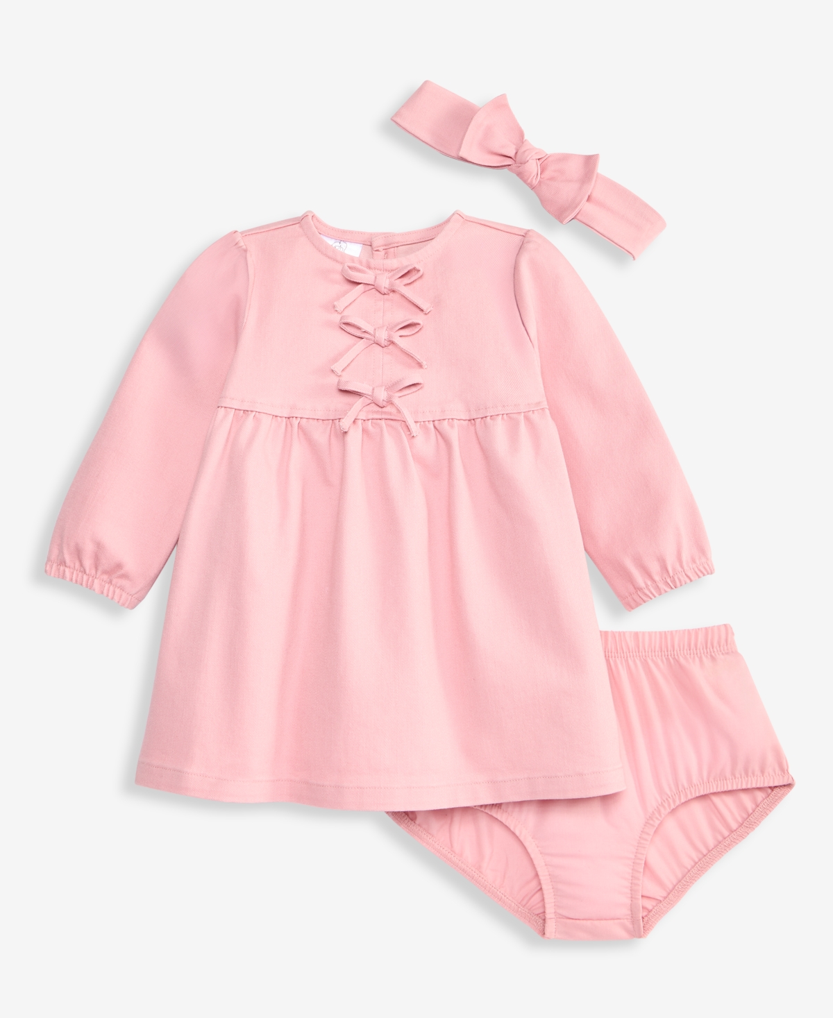 Click here for First Impressions Baby Girls 3M-24M Headband & Dre... prices
