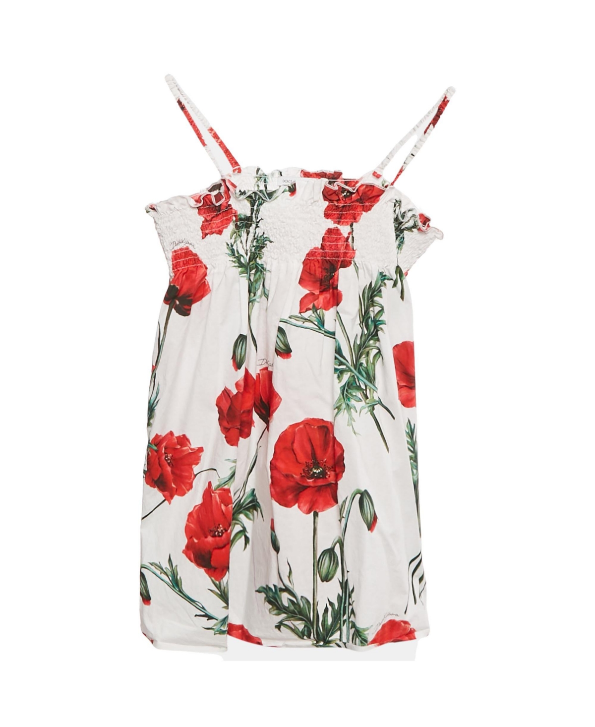 Click here for Pre-Owned Dolce & Gabbana Womens Poppy Print Cotto... prices