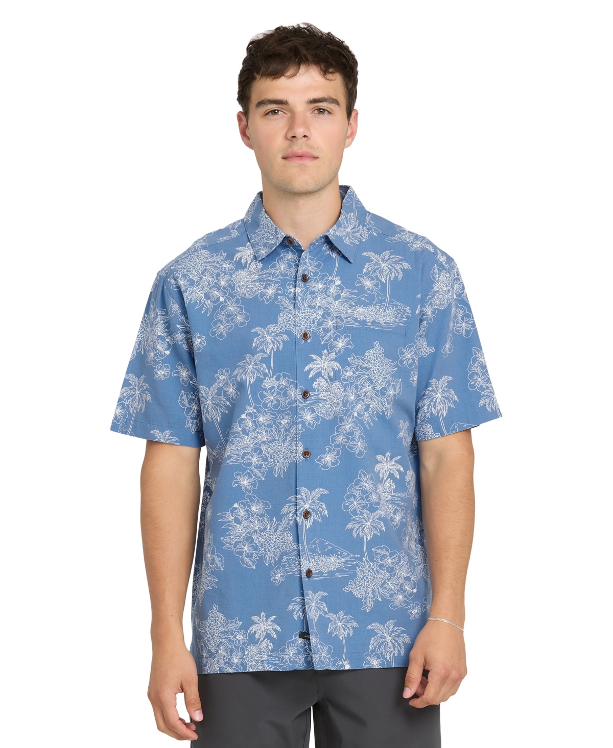 Click here for Quiksilver Waterman Mens Classic-Fit Shirt - Rivie... prices