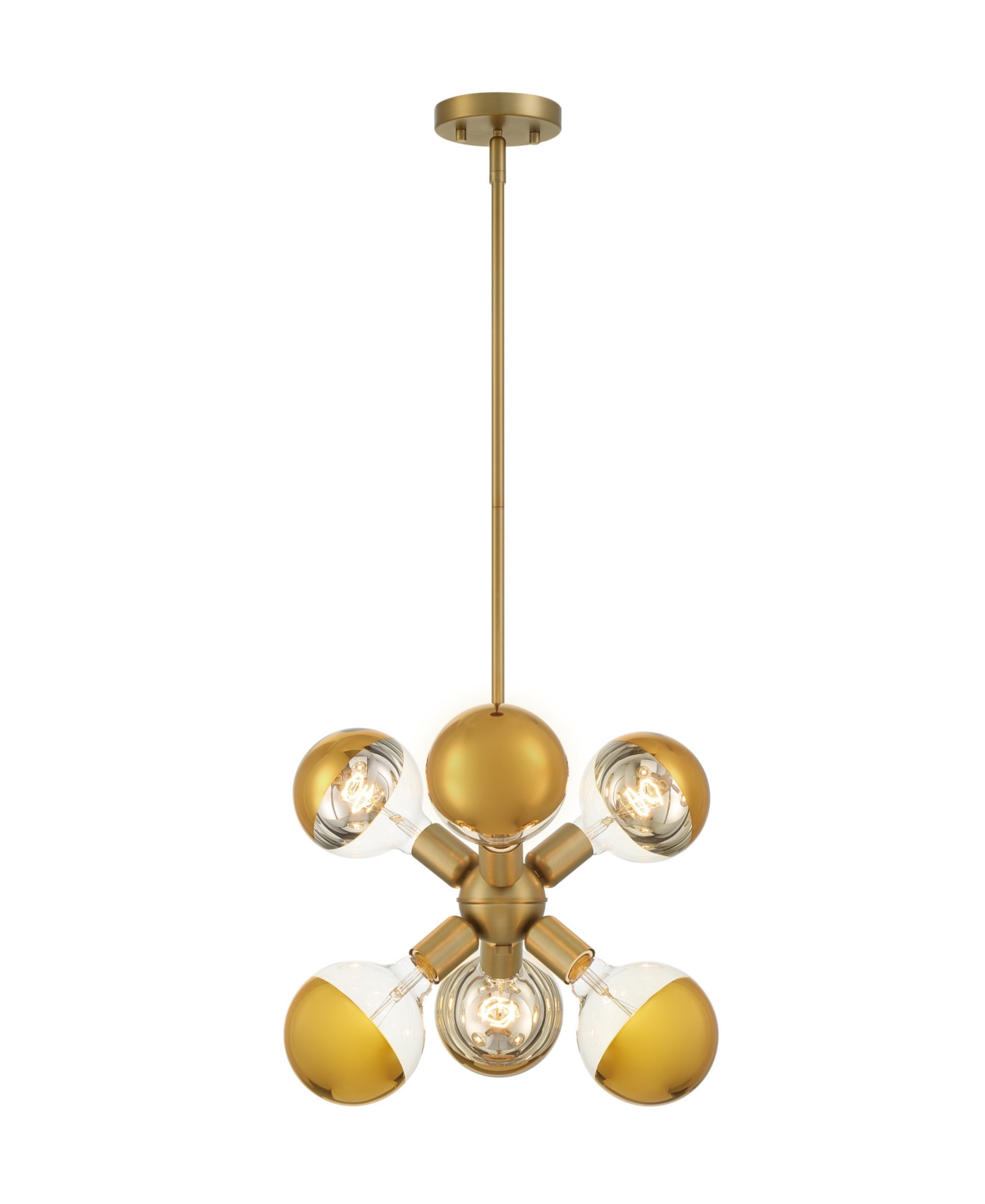 Click here for Designers Fountain Gambit 7 Metal 6-Light Pendant... prices