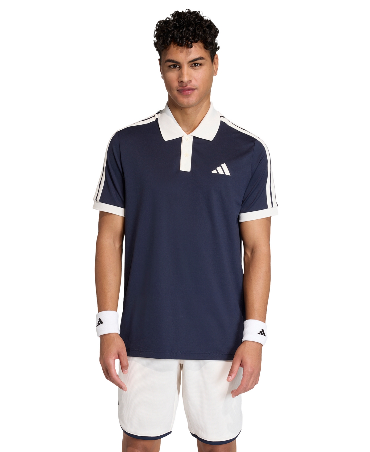 Click here for adidas Mens Heritage Short-Sleeve Polo Shirt - Leg... prices