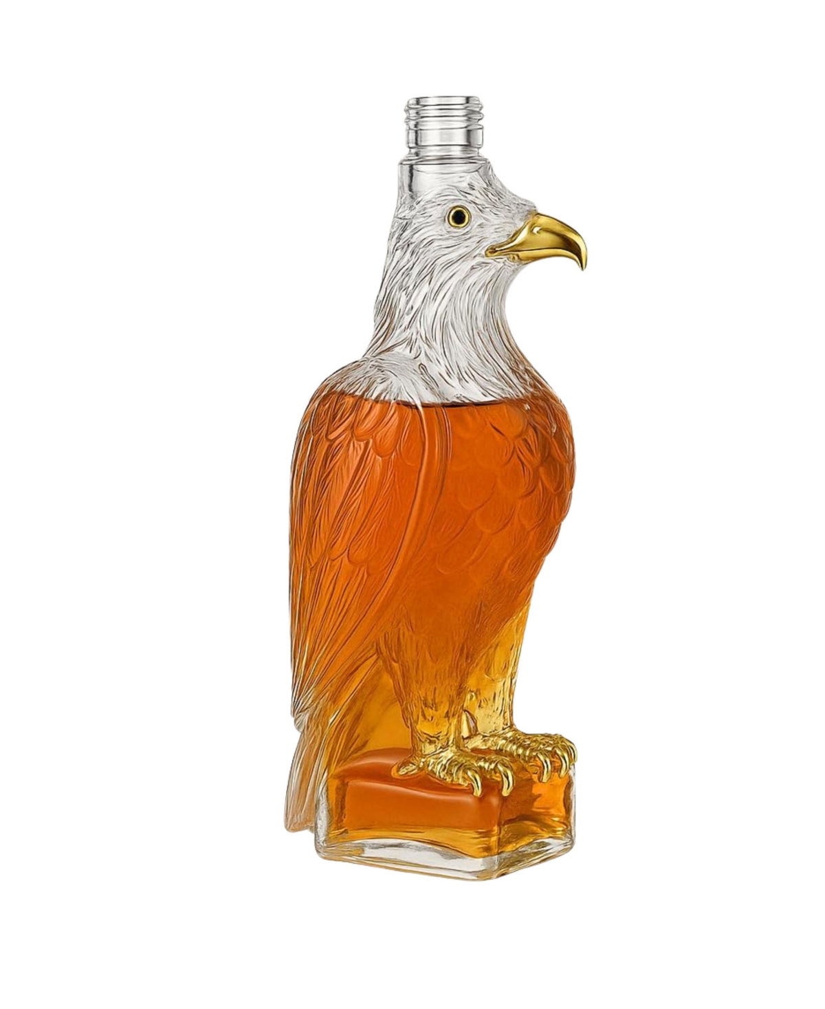 Click here for The Wine Savant Eagle 26 oz. Whiskey Decanter - Cl... prices