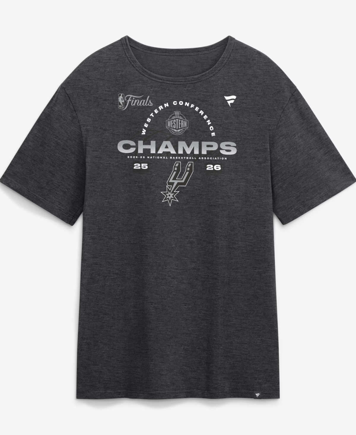 Click here for Fanatics Mens Charcoal San Antonio Spurs 2026 West... prices
