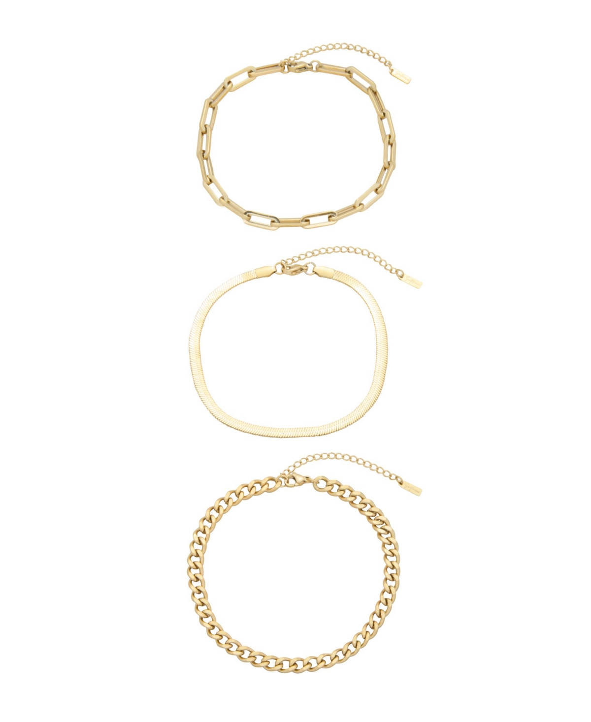 Click here for St. Moran Tarnish-Resistant Silver Chunky 3-Piece... prices