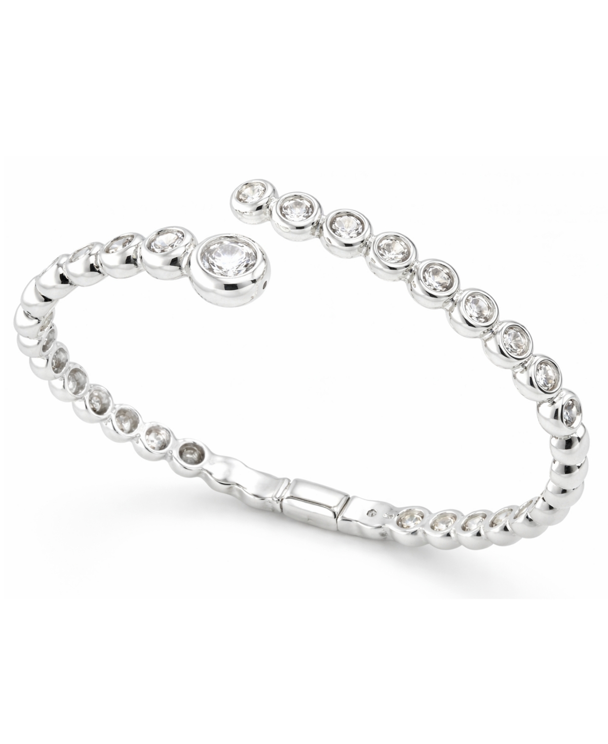 Click here for And Now This Cubic Zirconia Bangle Bracelet - Fine... prices