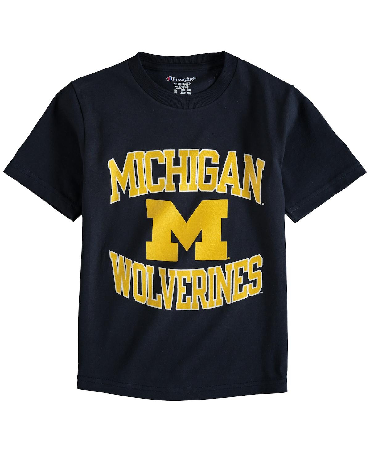 Click here for Champion Big Boys and Girls Navy Michigan Wolverin... prices