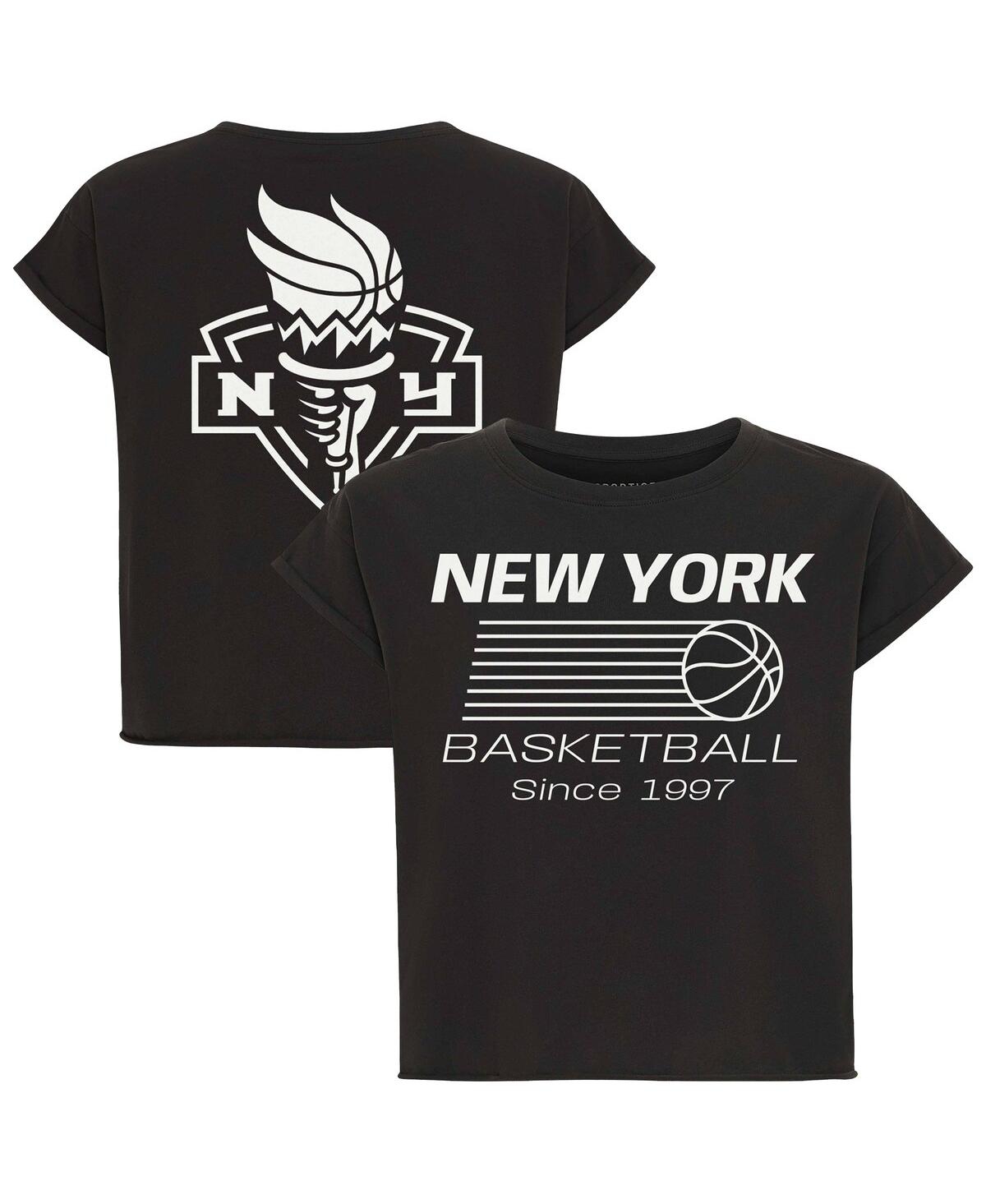 Click here for Sportiqe Womens Anthracite New York Liberty Athlet... prices