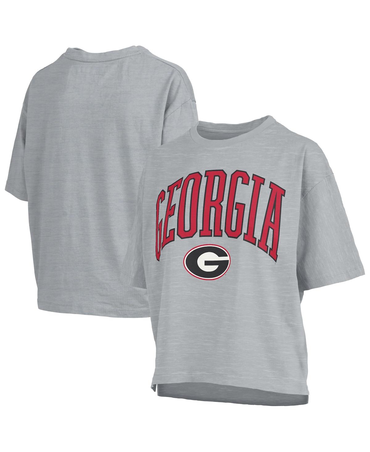 Click here for Pressbox Womens Gray Georgia Bulldogs Nelson T-Shi... prices