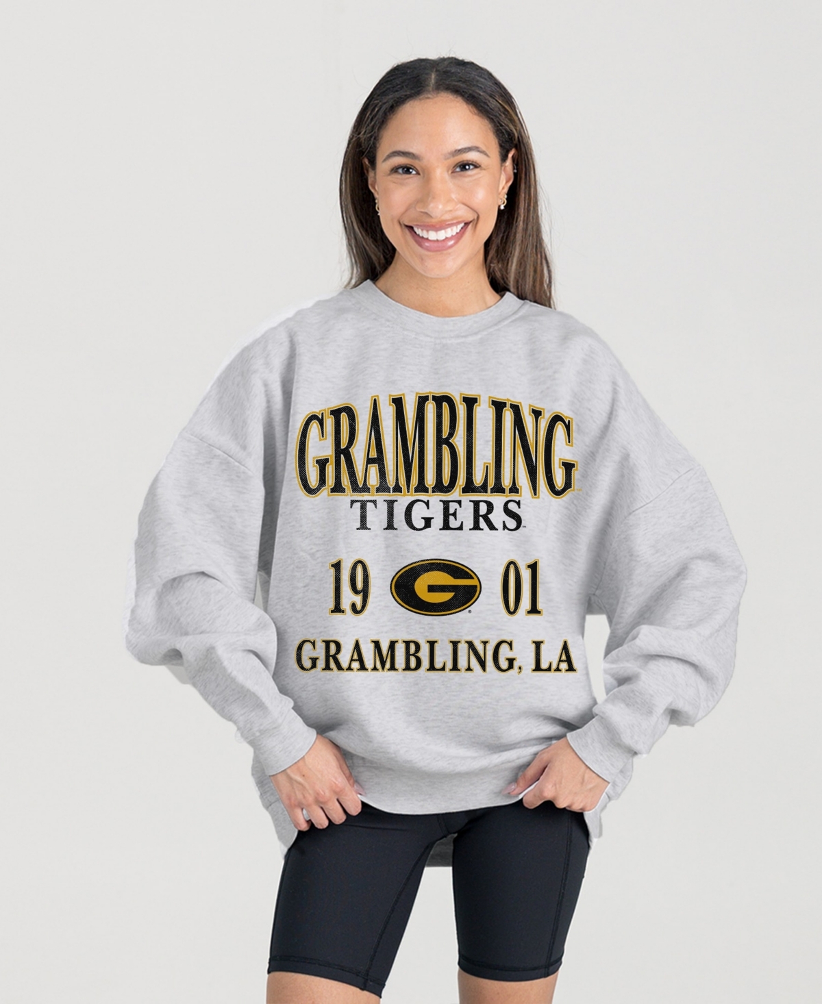 Click here for Gameday Couture Womens Ash Grambling Tigers Premiu... prices