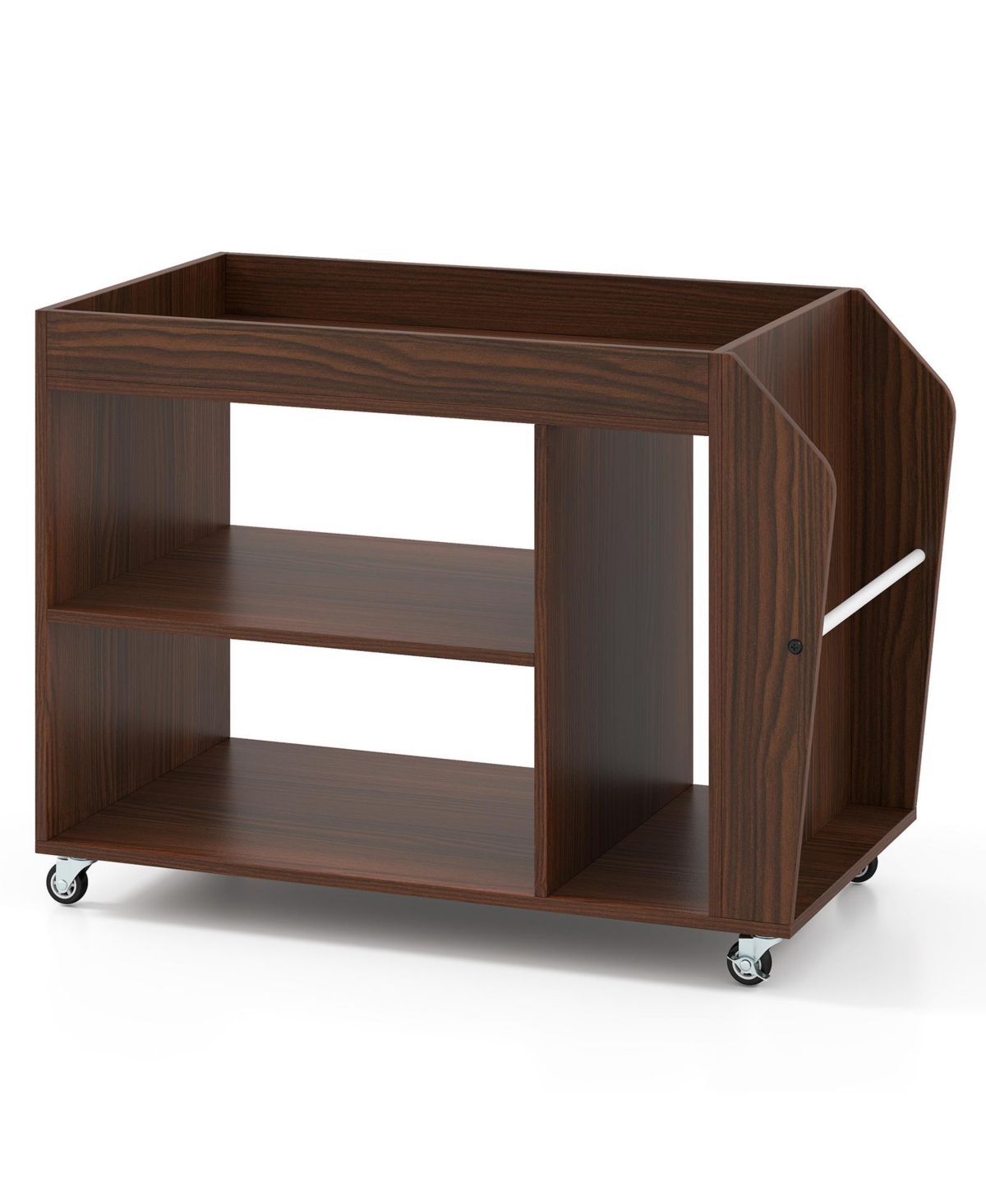 Click here for sumyeg 3-Tier Side End Table with Universal Wheels... prices