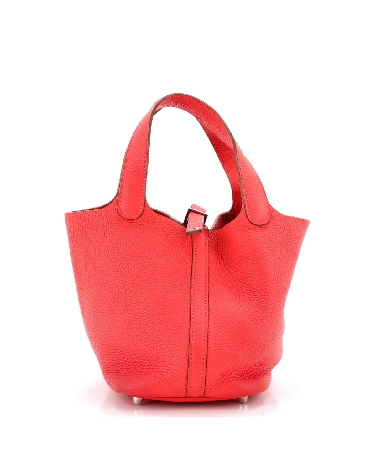 Click here for Pre-Owned HERMES Pm Picotin Bag Clemence - Pink prices