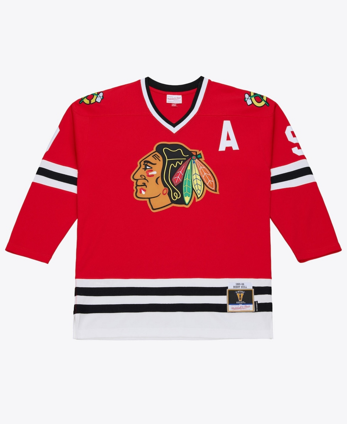 Click here for Mitchell & Ness Mens Bobby Hull Red Chicago Blackh... prices