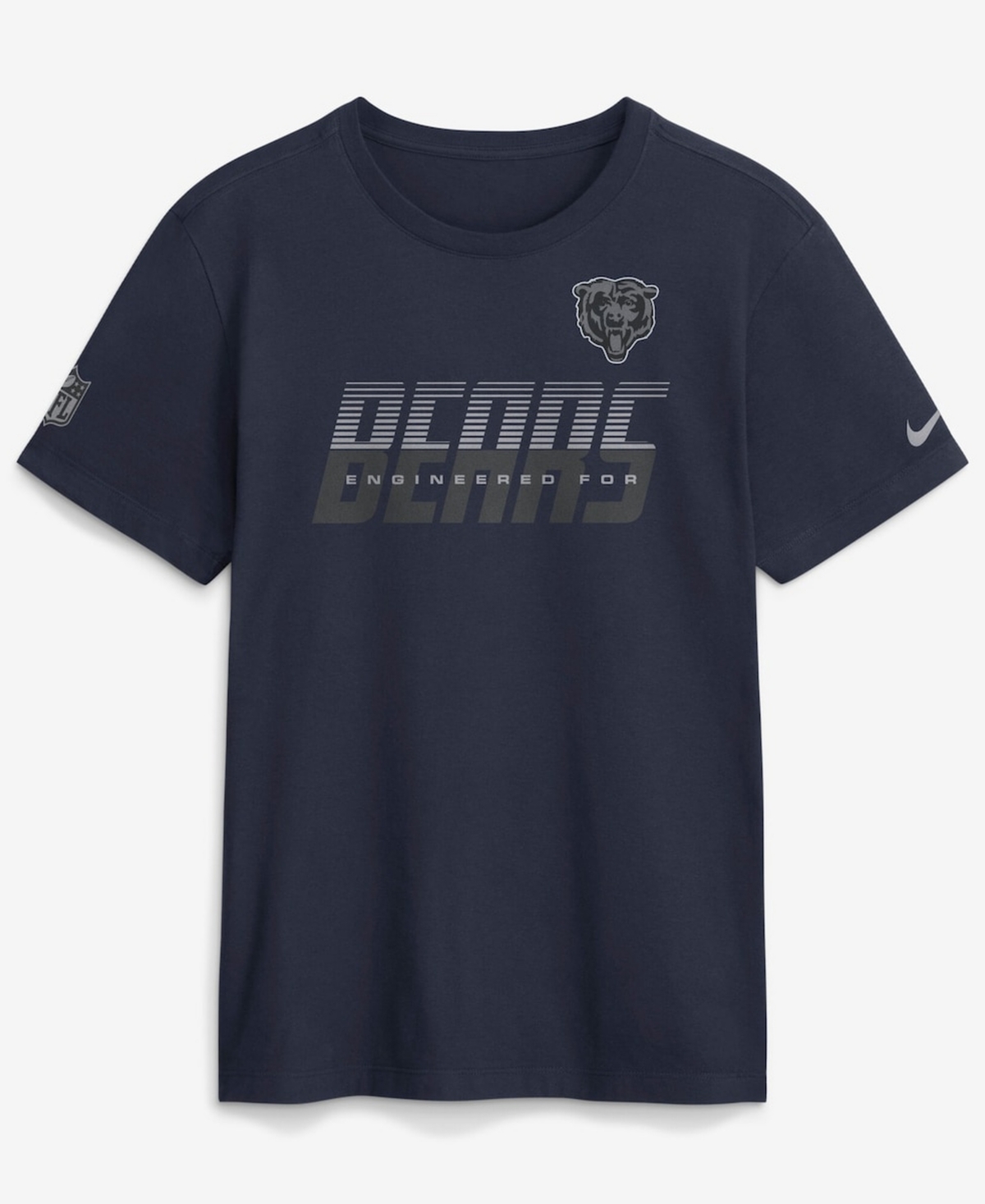 Click here for Nike Mens Navy Chicago Bears Sideline Dri-fit T-Sh... prices