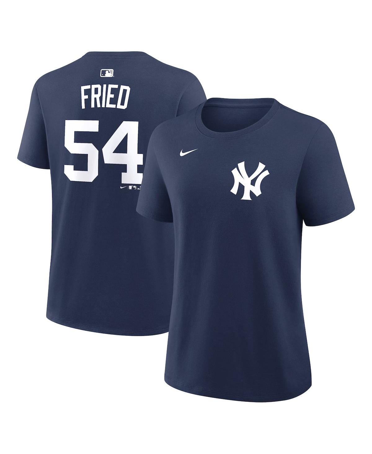 Click here for Nike Womens Max Fried Navy New York Yankees Name N... prices