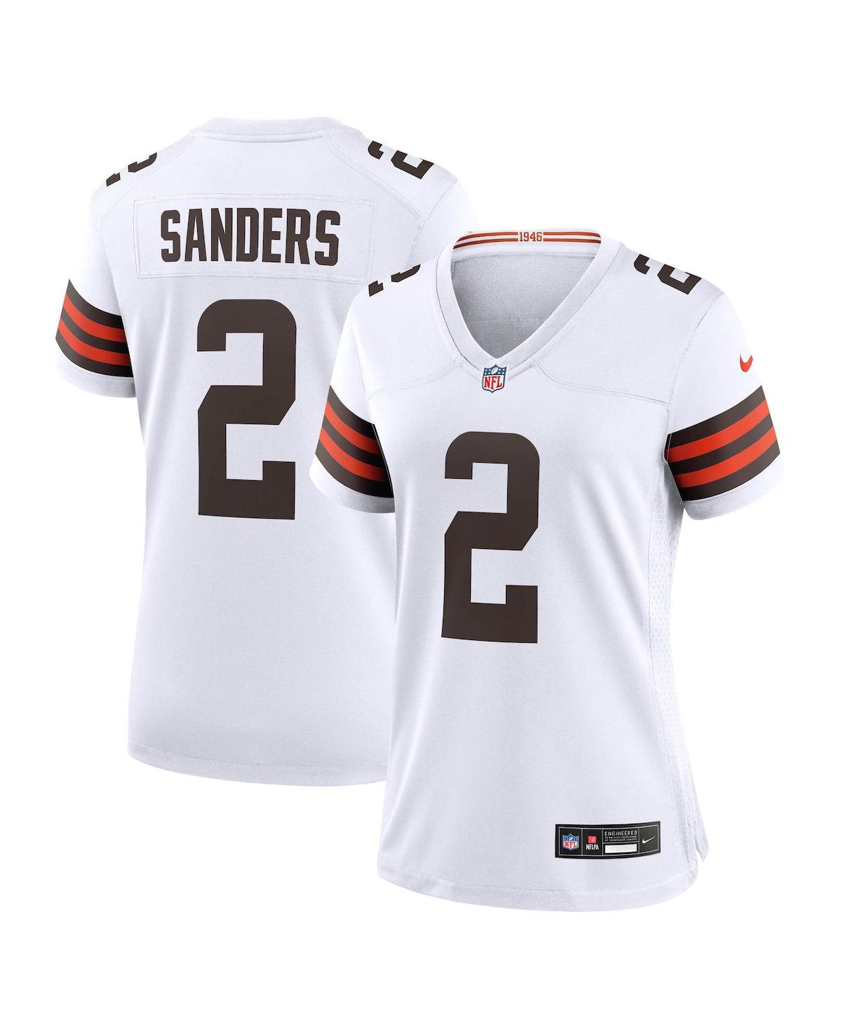 Click here for Nike Womens Shedeur Sanders White Cleveland Browns... prices