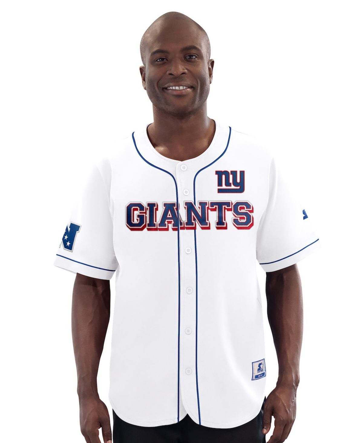 Click here for Starter MensÂ Starter White New York Giants Relay... prices