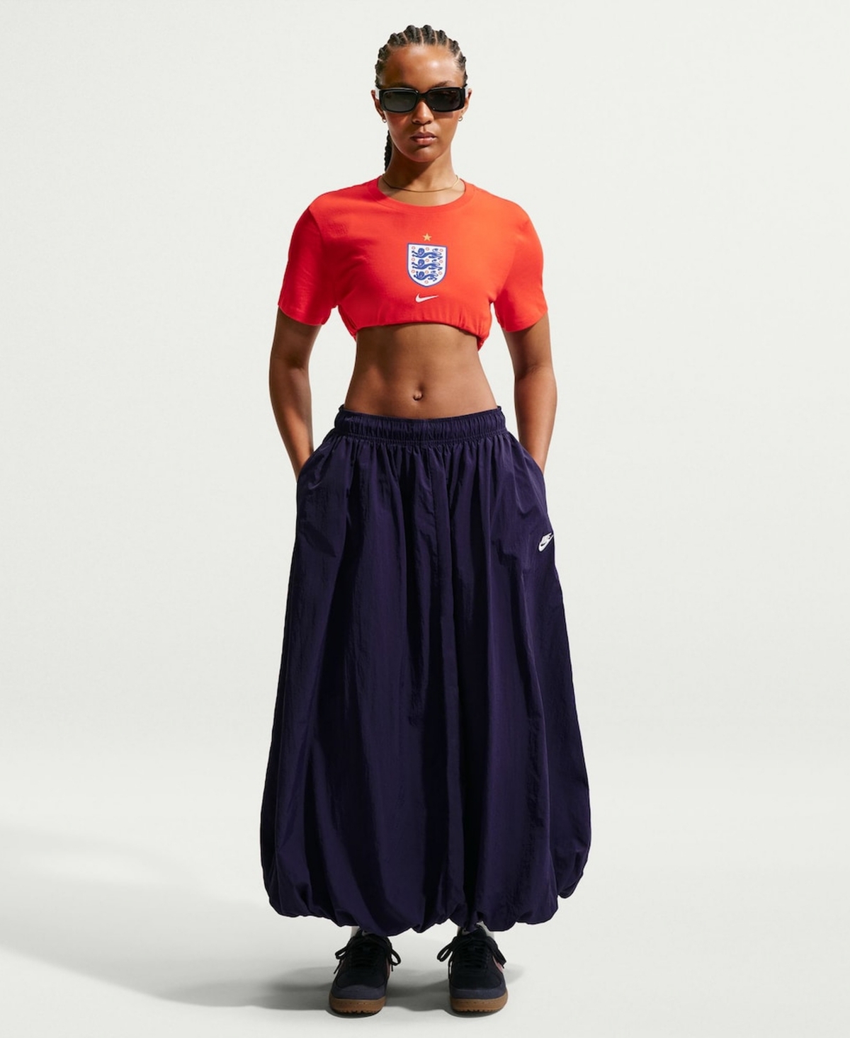 Click here for Nike Womens Red England National Team Crest T-Shir... prices
