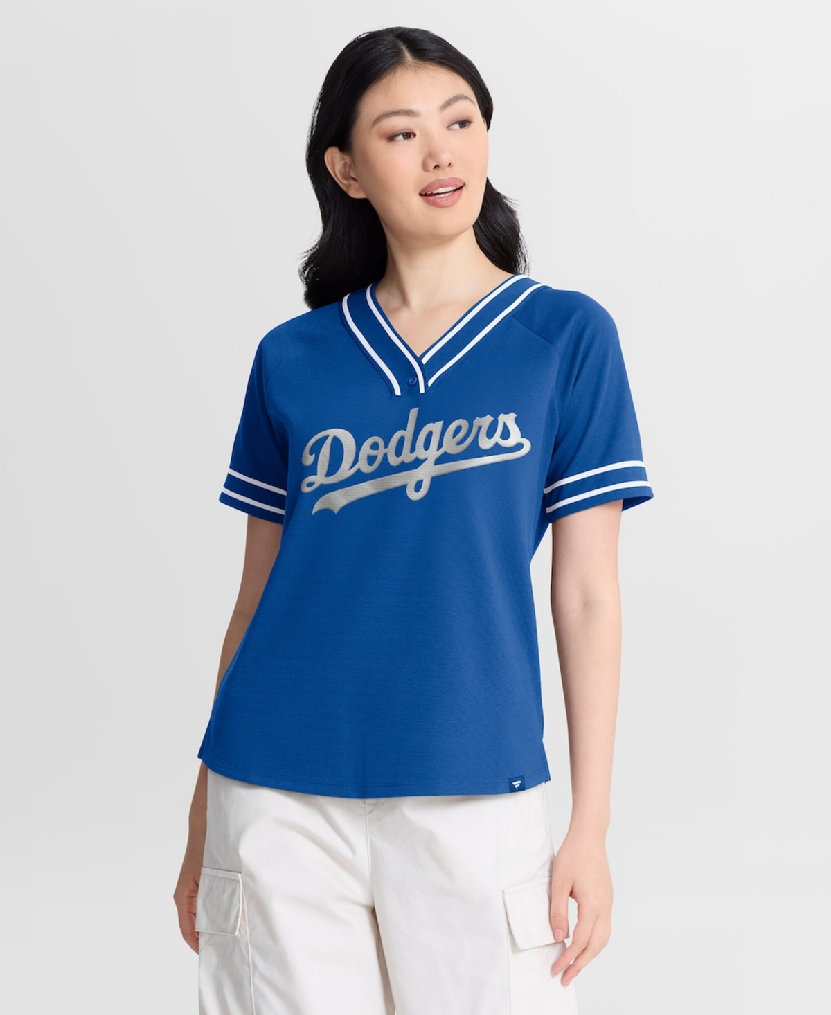 Click here for Fanatics Womens Royal Los Angeles Dodgers Diva Rac... prices